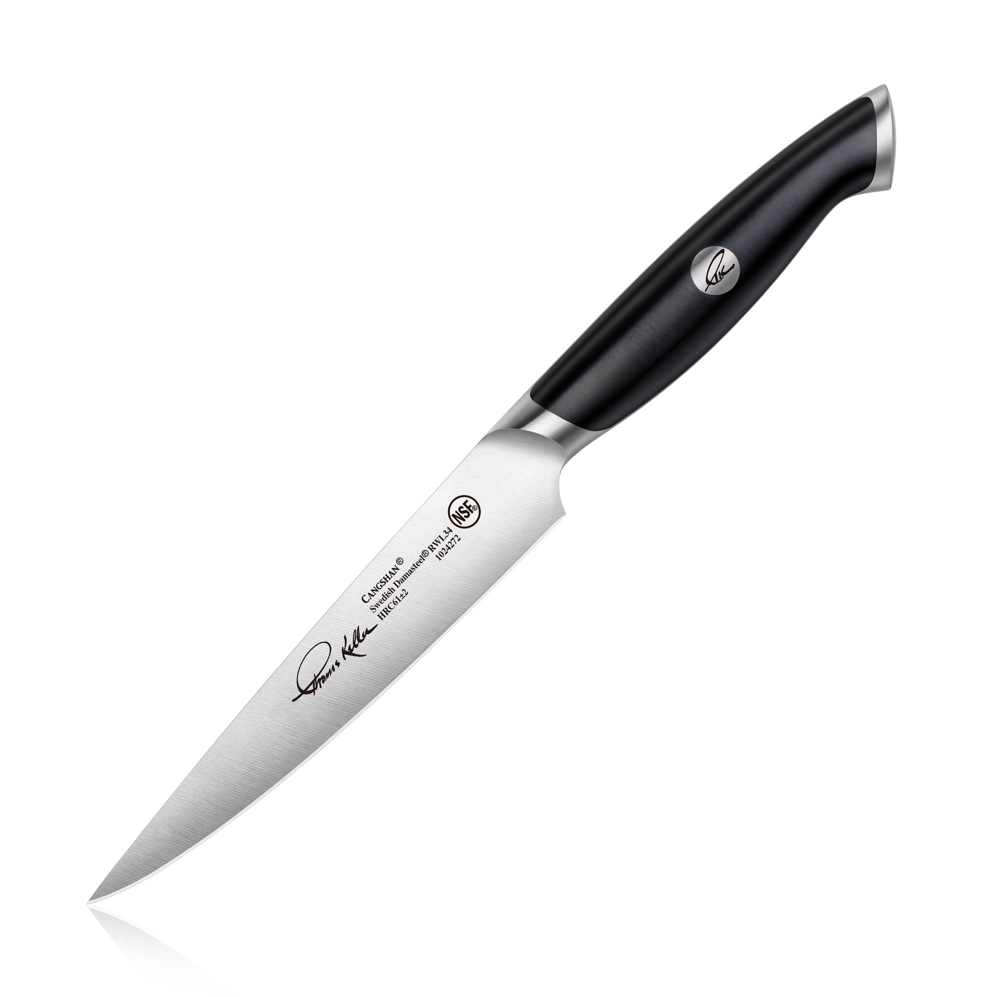 Thomas Keller Signature Collection 5" Utility Knife, Black | Common ...