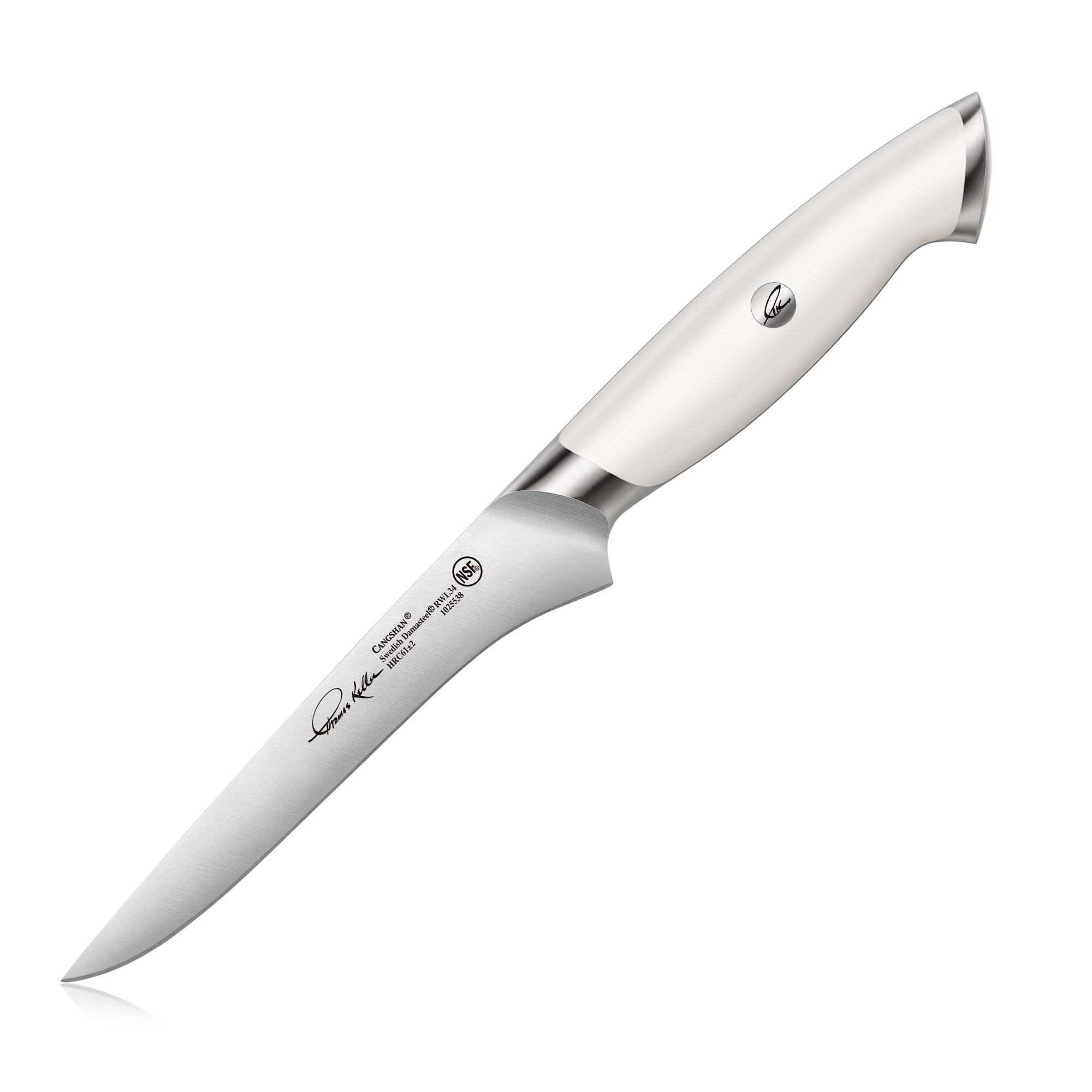 Thomas Keller Signature Collection 6" Boning Knife, White | Common Housefly