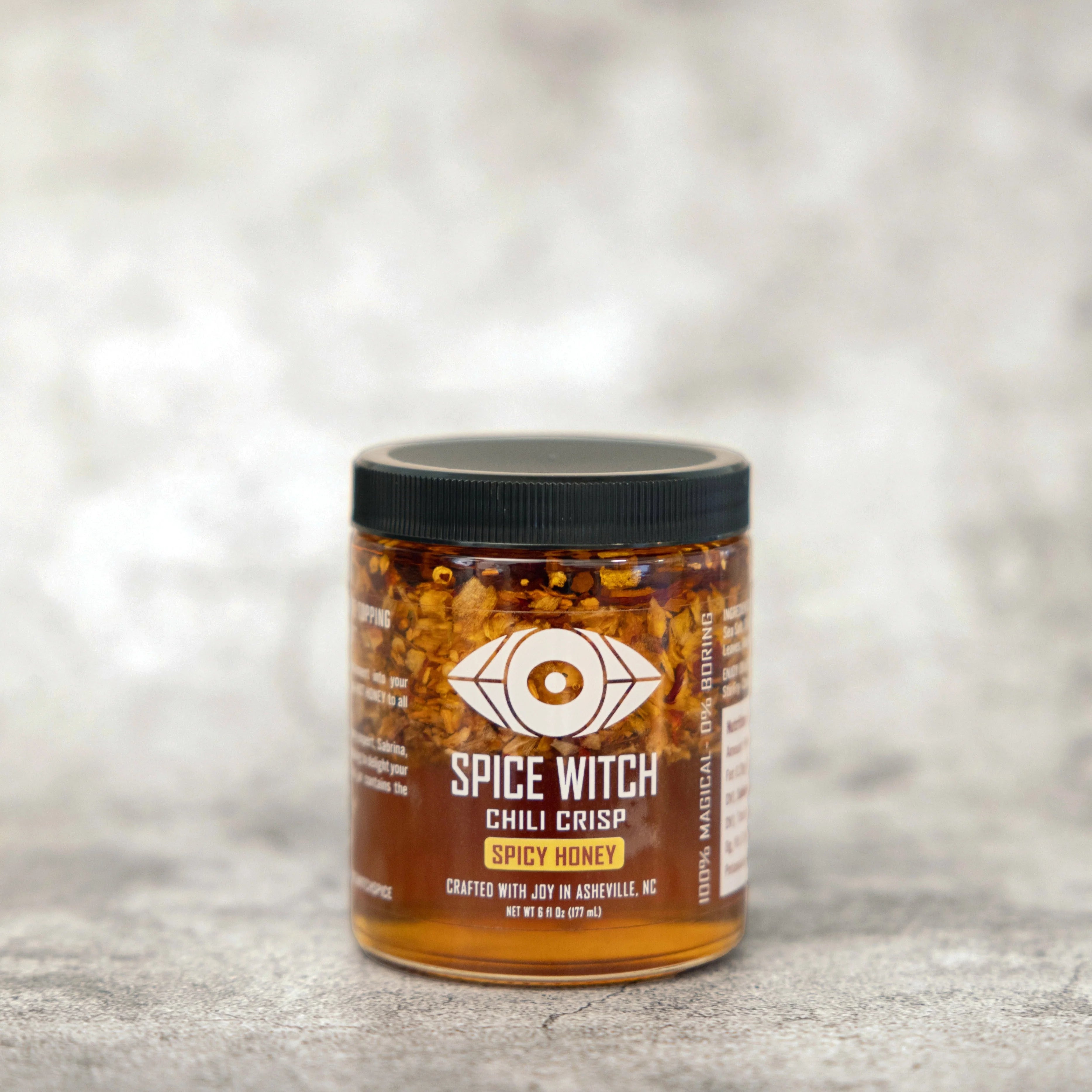 Spice Witch Chili Crisp Spicy Honey, 6 oz. | Common Housefly