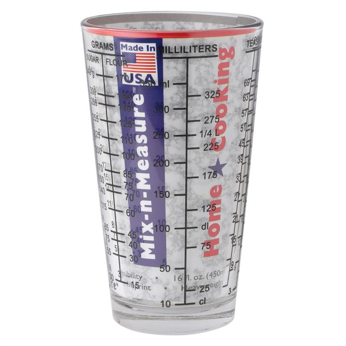 Kolder Glass Mix-in-Measure, 2 Cup | Common Housefly