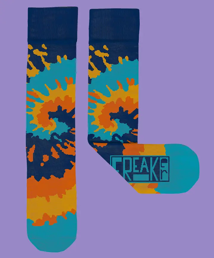 Freaker USA Tie Dye Socks | Common Housefly